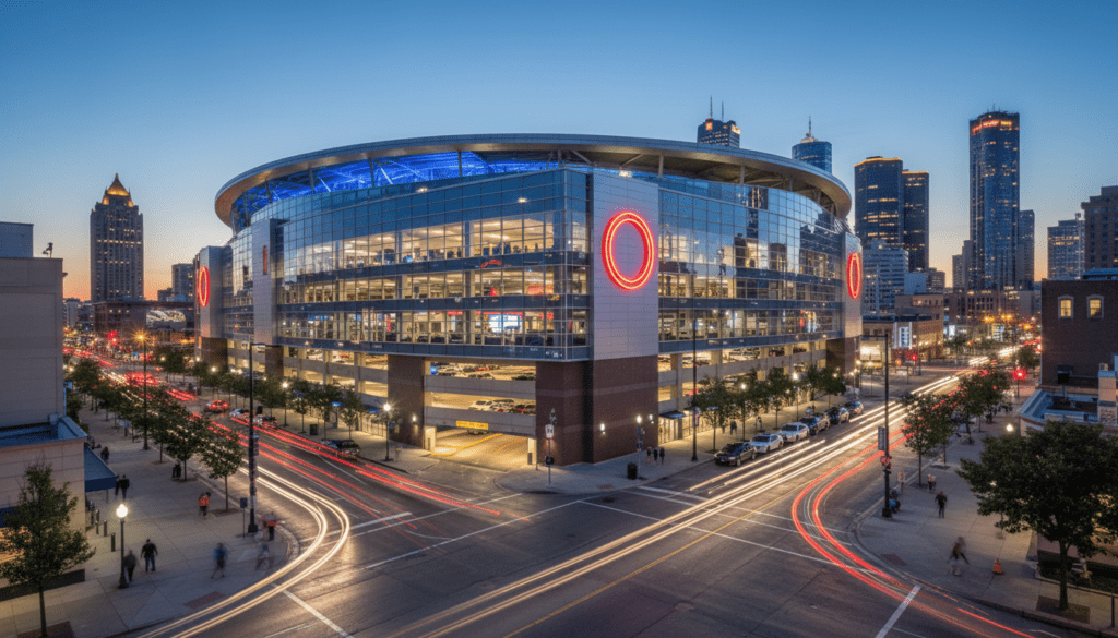Little Caesars Arena Parking: As District Detroit Evolves, Logistics ...