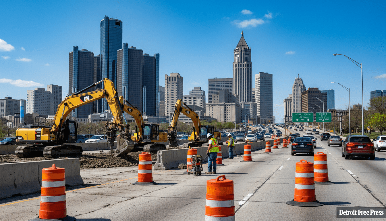Detroit Ramps Up for 2026 Construction Season: Major Road Work and ...