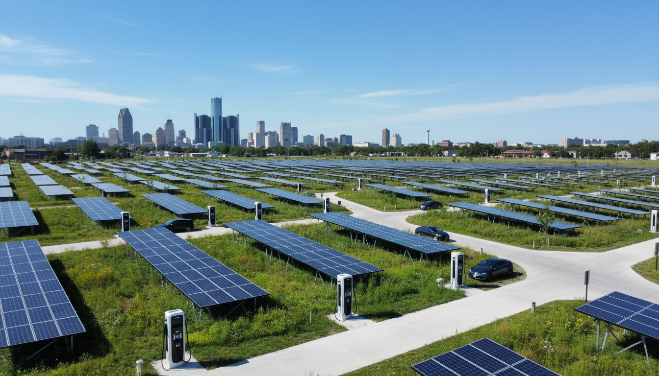 Detroit Accelerates Green Energy Transition: Key Sustainability ...